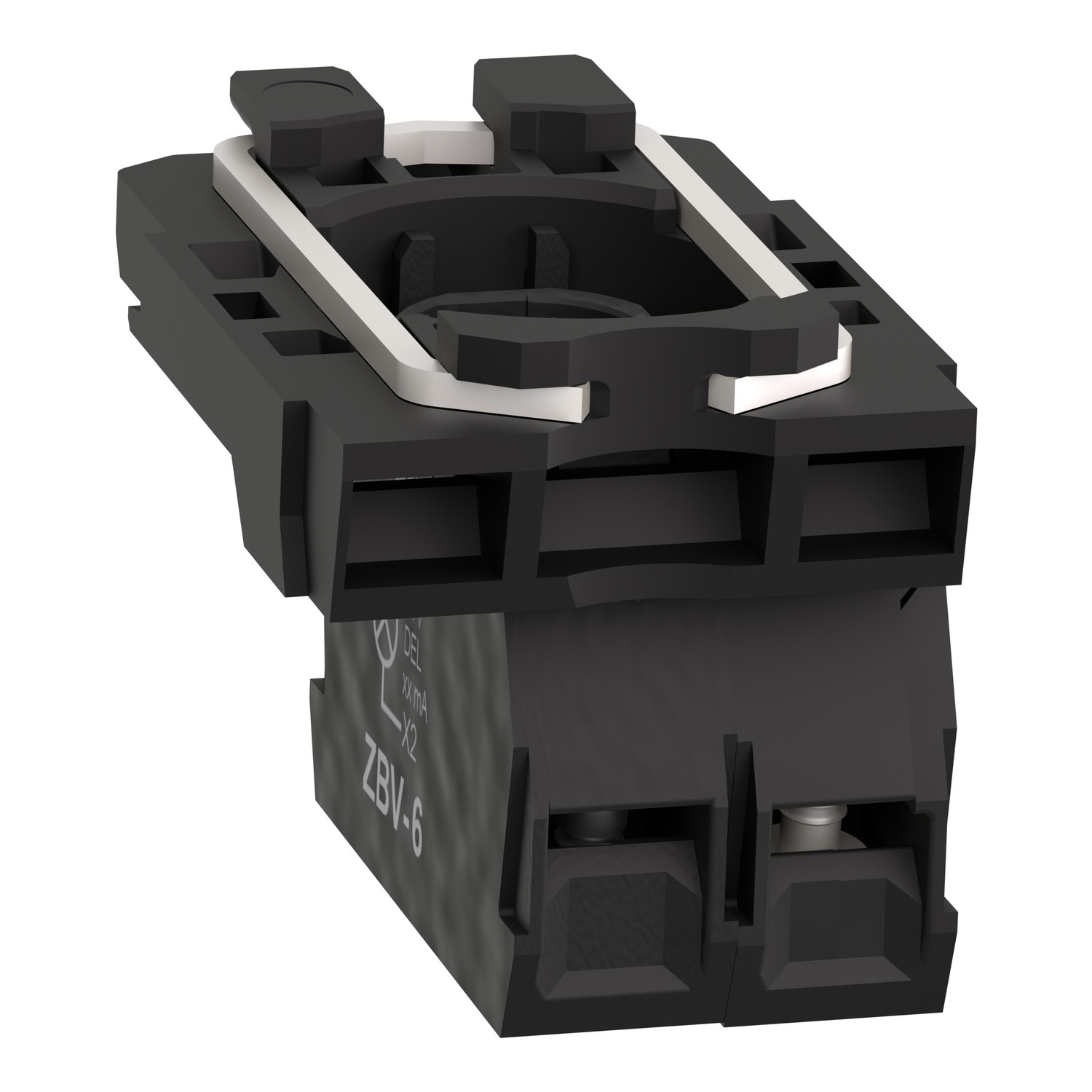 ZB5AW061 - Harmony XB5 - corps bouton poussoir lumineux BA9s - 1F ...