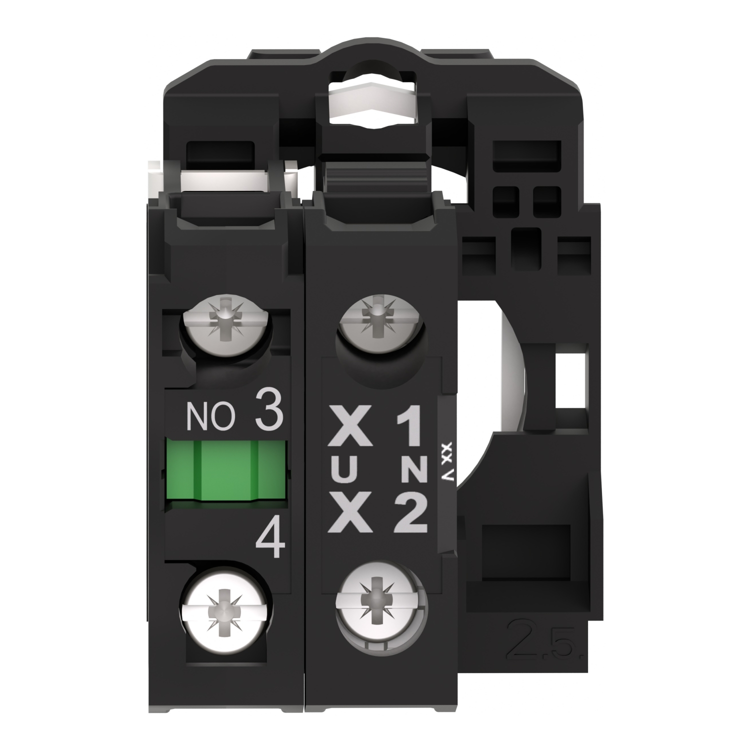 ZB5AW0G11 - Complete body/contact assembly and light block, Harmony XB5 ...