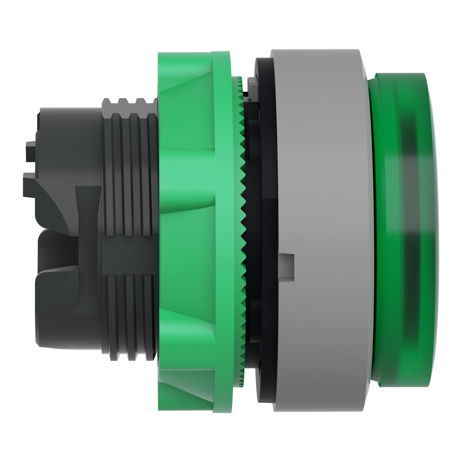 ZB5AW133SC0 - Head for illuminated push button, Harmony XB5, grey bezel ...