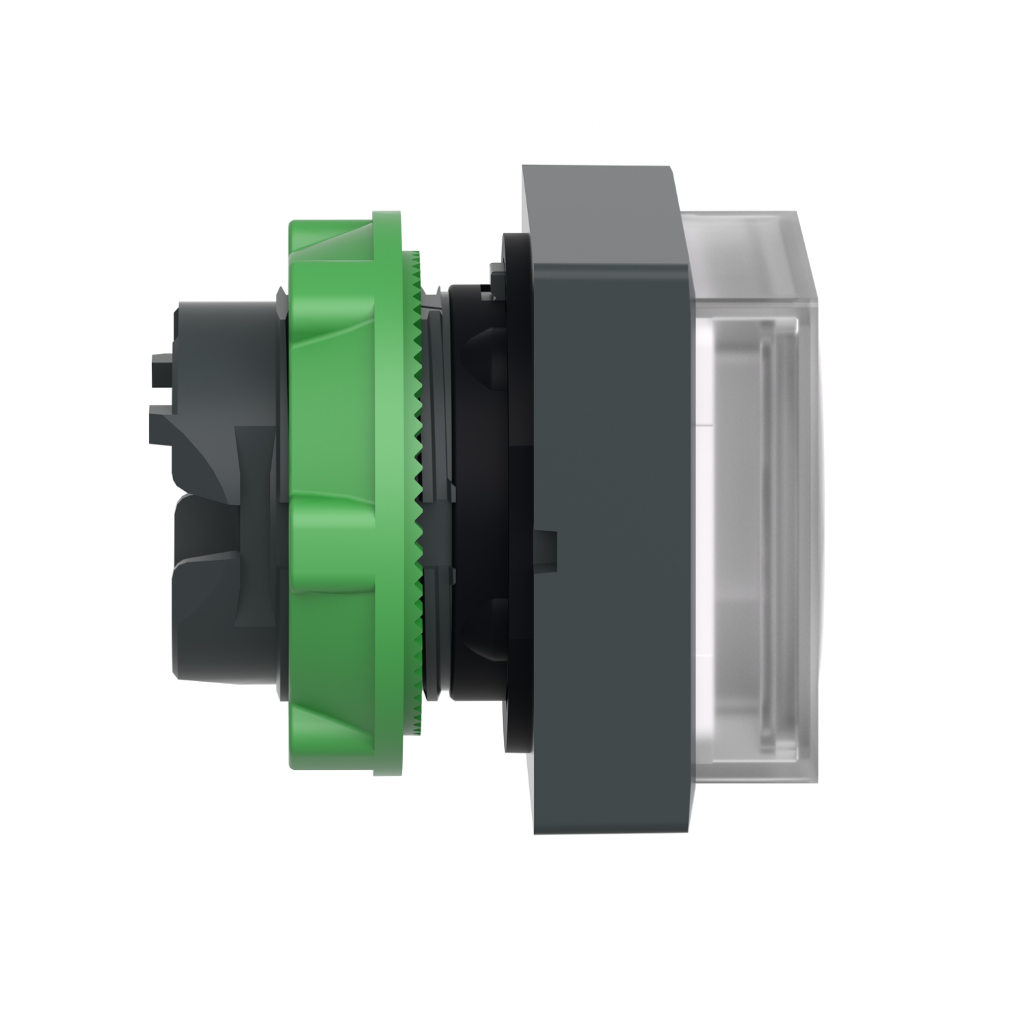 ZB5CW113 - Head for illuminated push button, Harmony XB5, white square ...