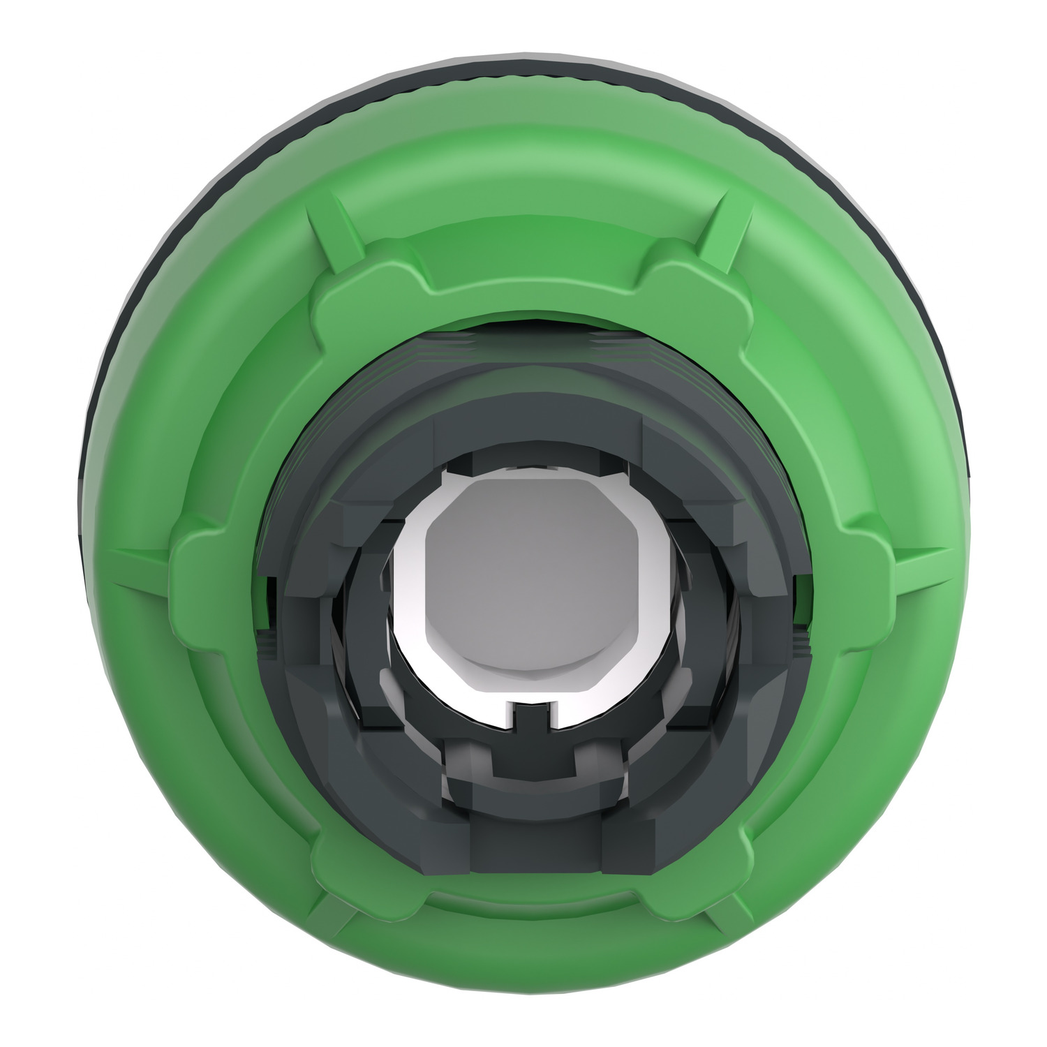 ZB5FW153C0 - Head for illuminated push button, Harmony XB5, grey bezel ...