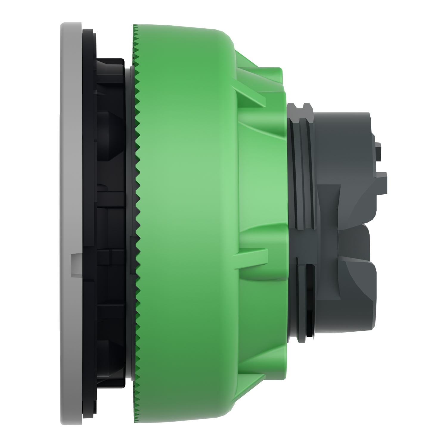 ZB5FH013C0 - Head for illuminated push button, Harmony XB5, grey bezel ...