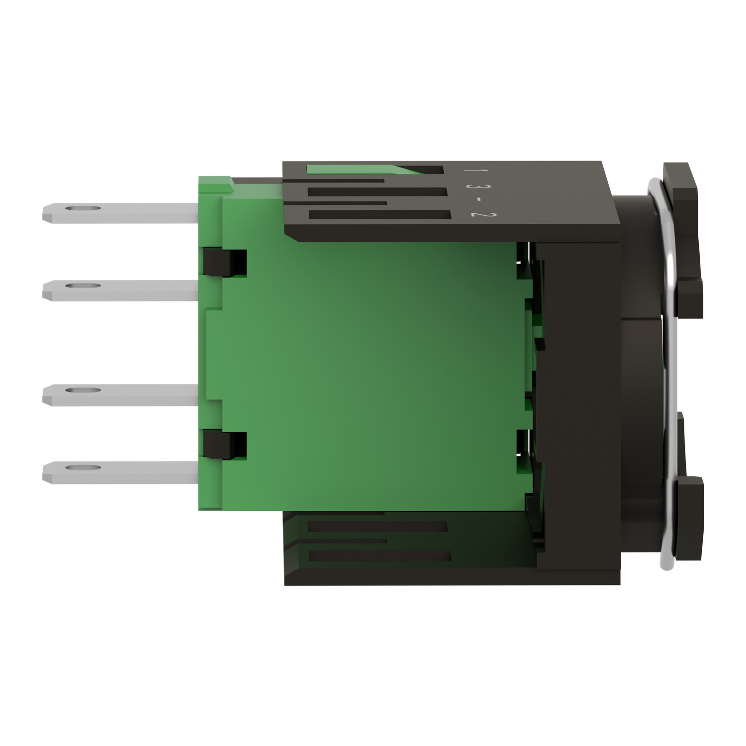 ZB6Z1B - Complete body for push buttons or selector switches, Harmony XB6, single contact, with ...