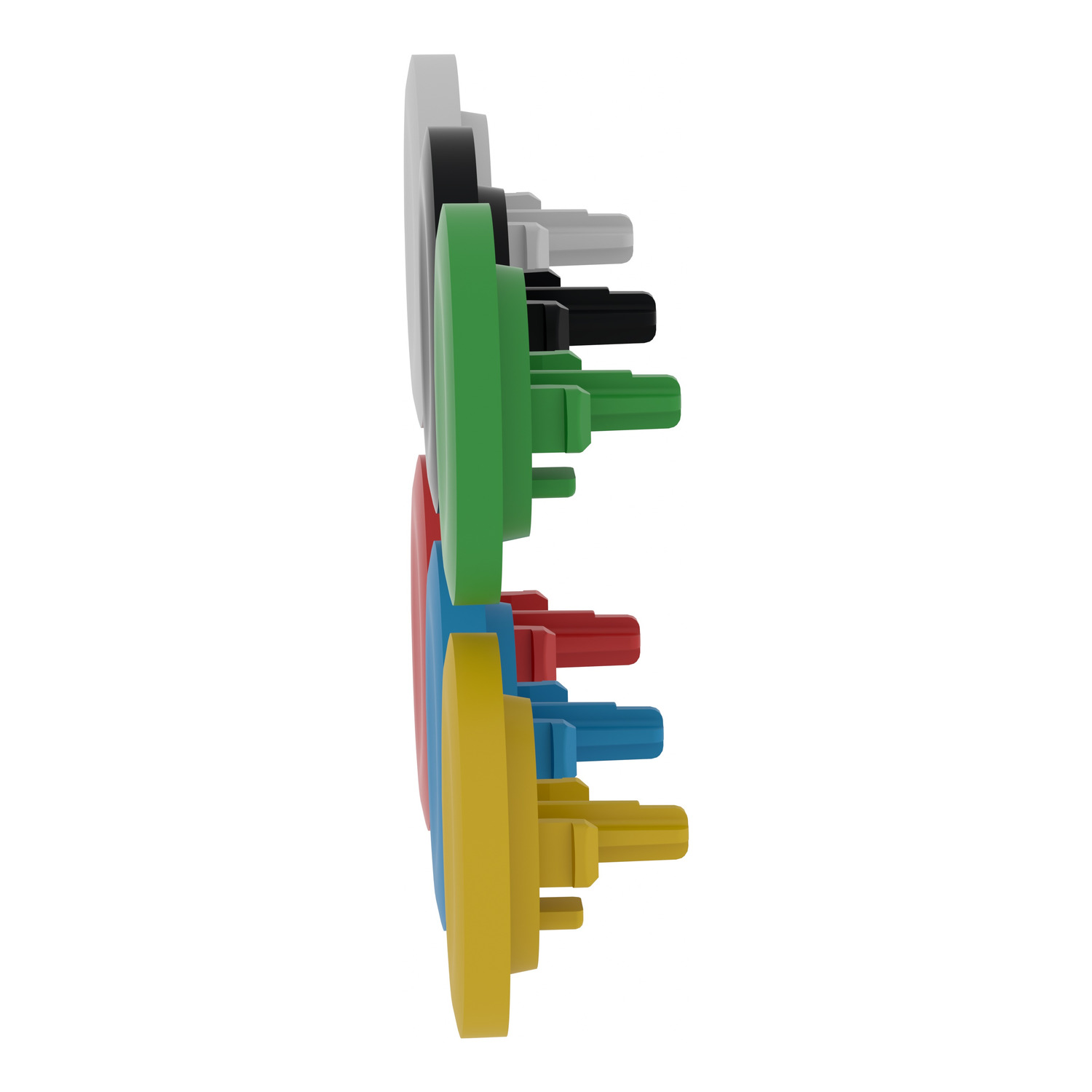 ZBAF9 - Push button cap, Harmony XB5, Harmony XB4, antimicrobial, set ...