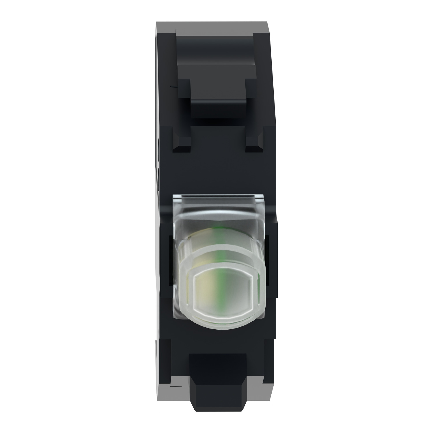 Zbvb34 Green Light Block For Head Ø22 Integral Led 24v Plug In