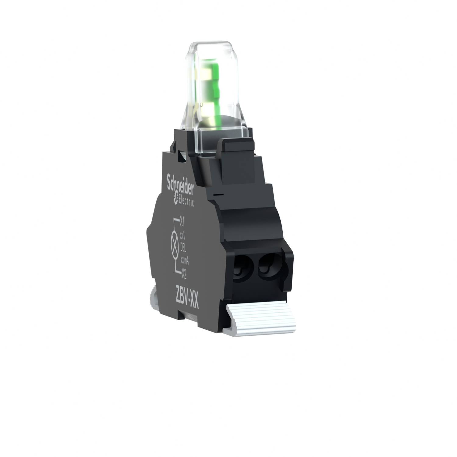 Zbvb65 Blue Light Block For Head Ø22 Integral Led 24v Spring Clamp