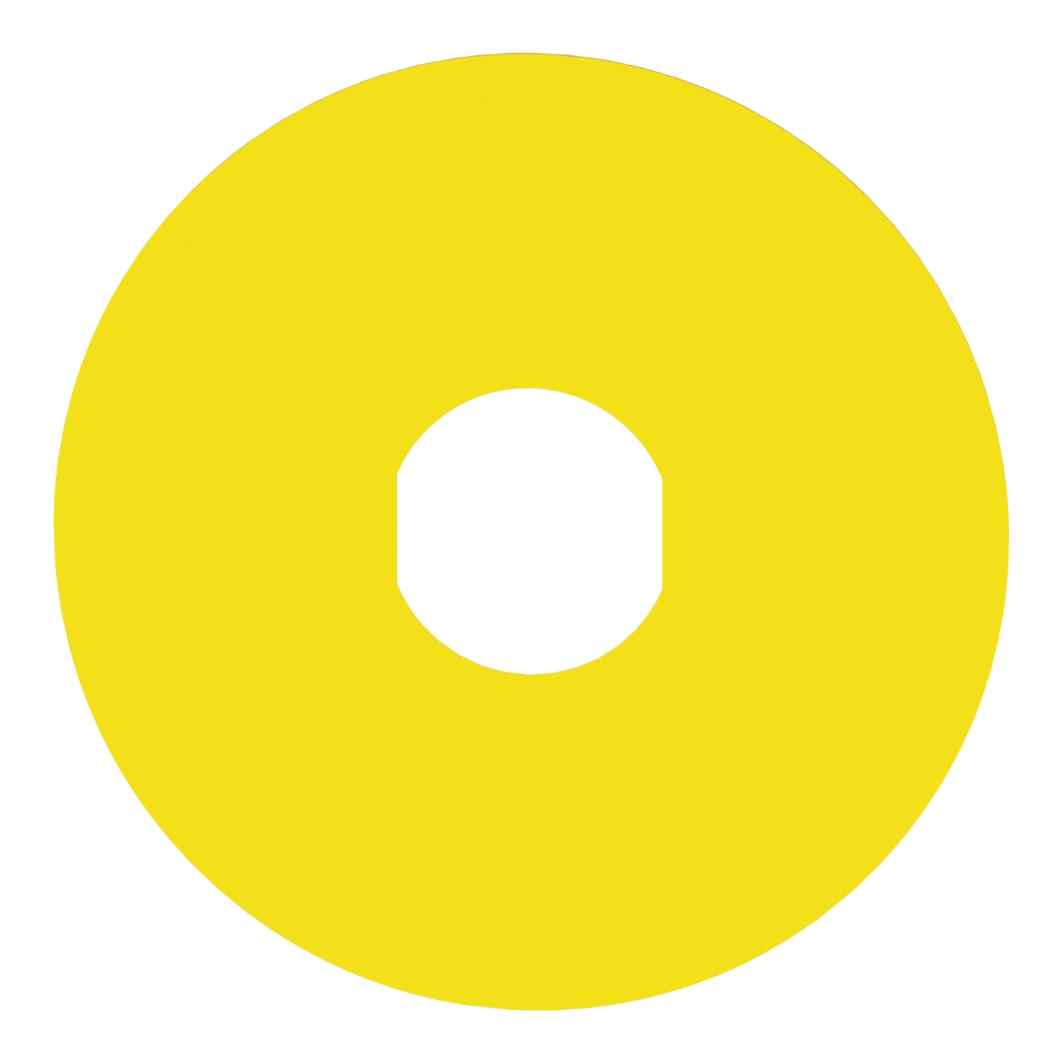 ZBY8130 - Legend, Harmony XB4, plastic, yellow, 90mm, for emergency ...