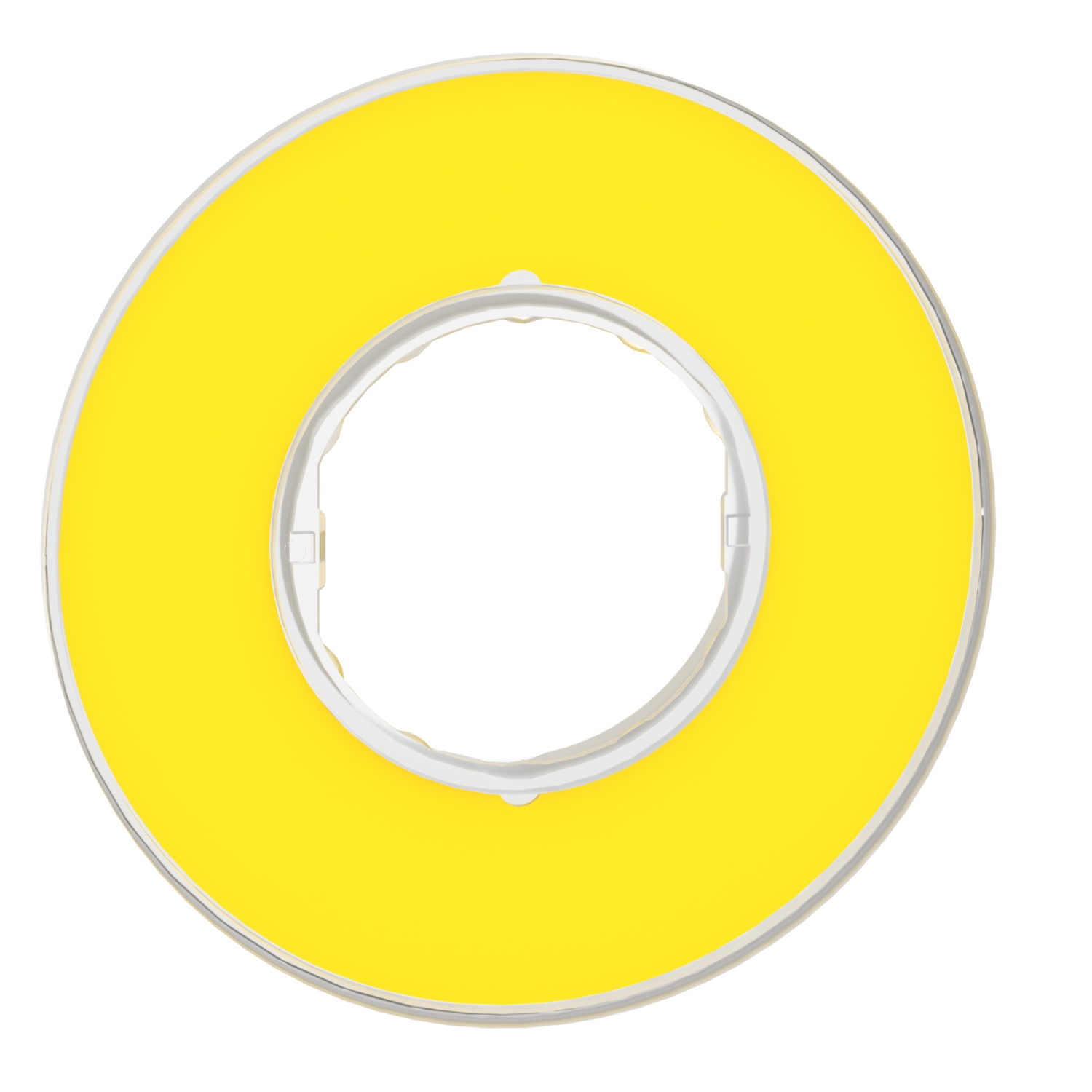 ZBY9620 - Legend, Harmony XB4, plastic, yellow, 90mm, for emergency ...