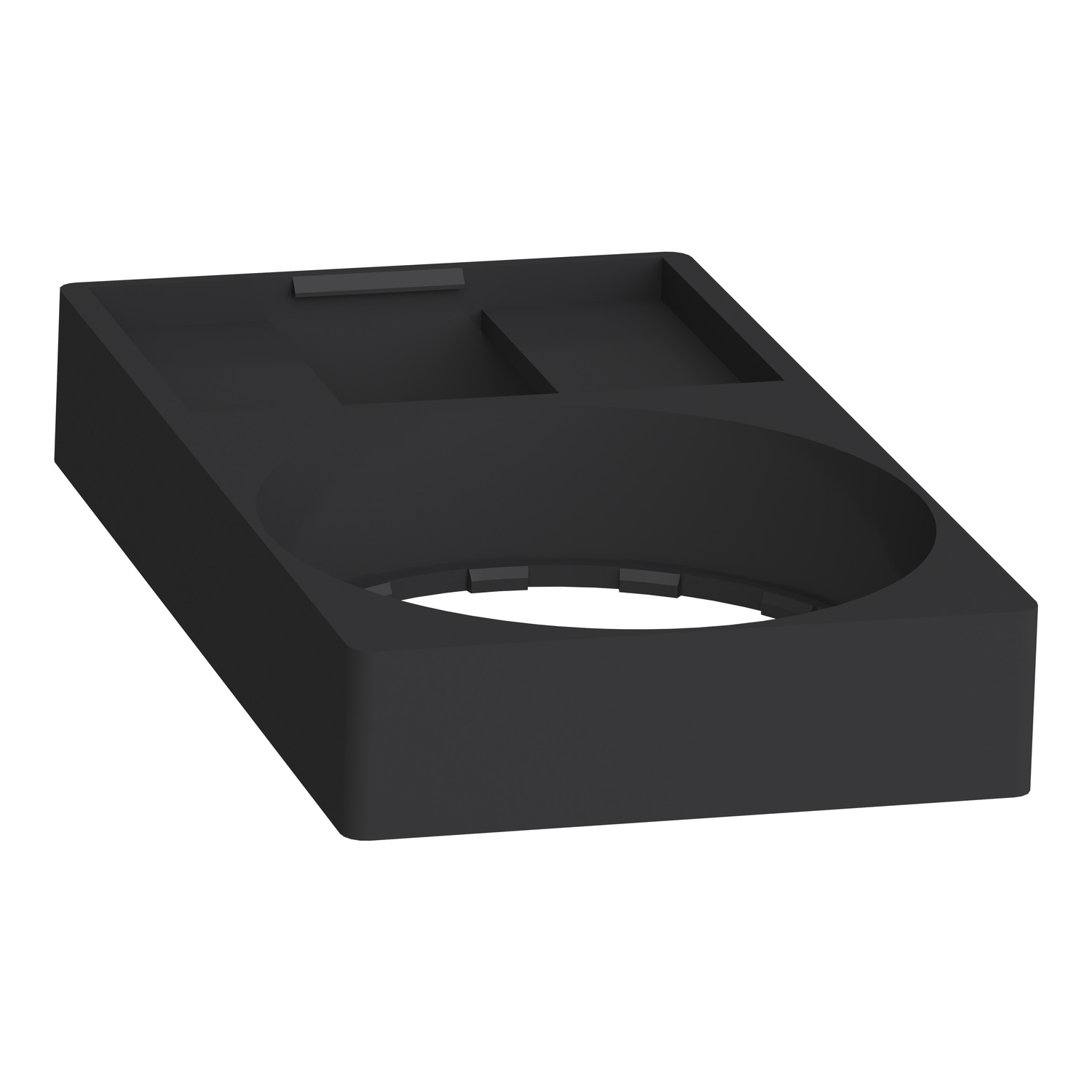 ZBZ35 - portaetiqueta 30 x 50 mm empotrado - Ø 22 - sin leyenda ...